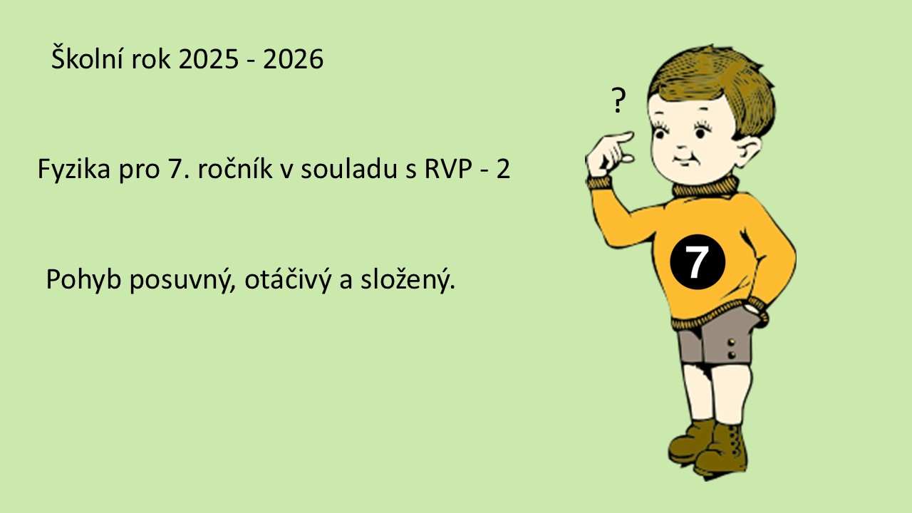 Fyzika pro 7. ročník v souladu s RVP - 2 - Fyzika | UčiteléUčitelům.cz